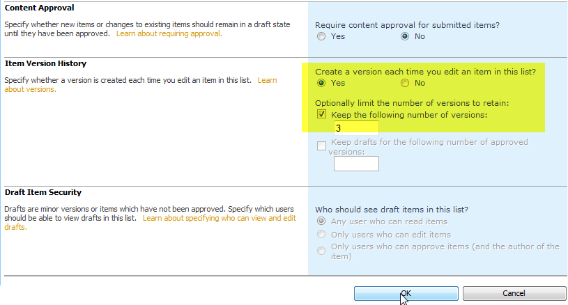 SharePoint ListItem Versioning and Changes in C# – Ravichandran Blog